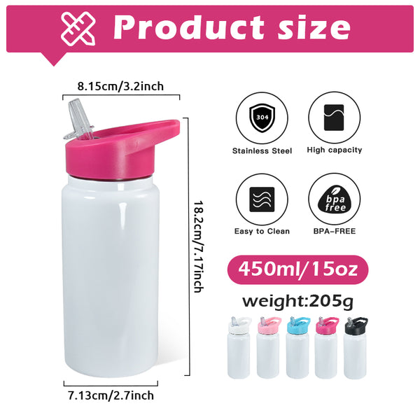 25 Pack China Warehouse 14oz Double Walled Insulated Sublimation Blank ...