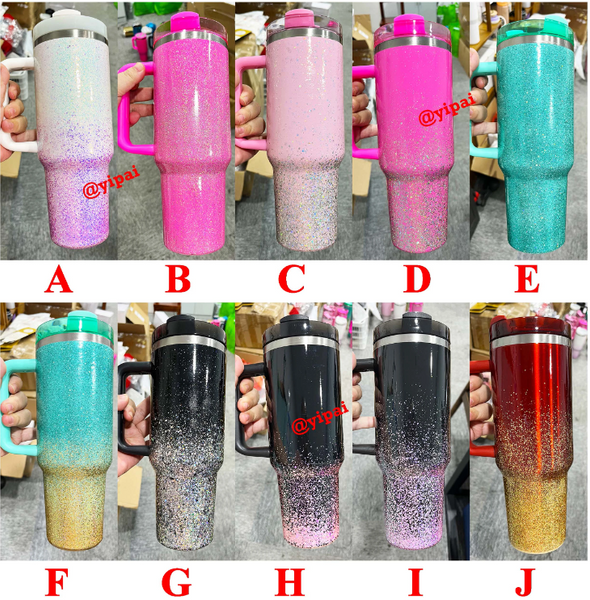 20pack China warehouse wholesale blank epoxystarry sky glitter tumbler ...