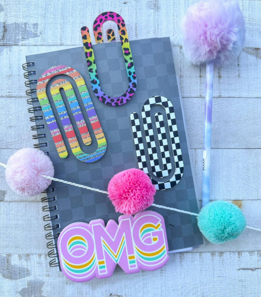 100 Pack China RTS Large Size 100*50*3mm Blank Acrylic Paperclip Folde ...